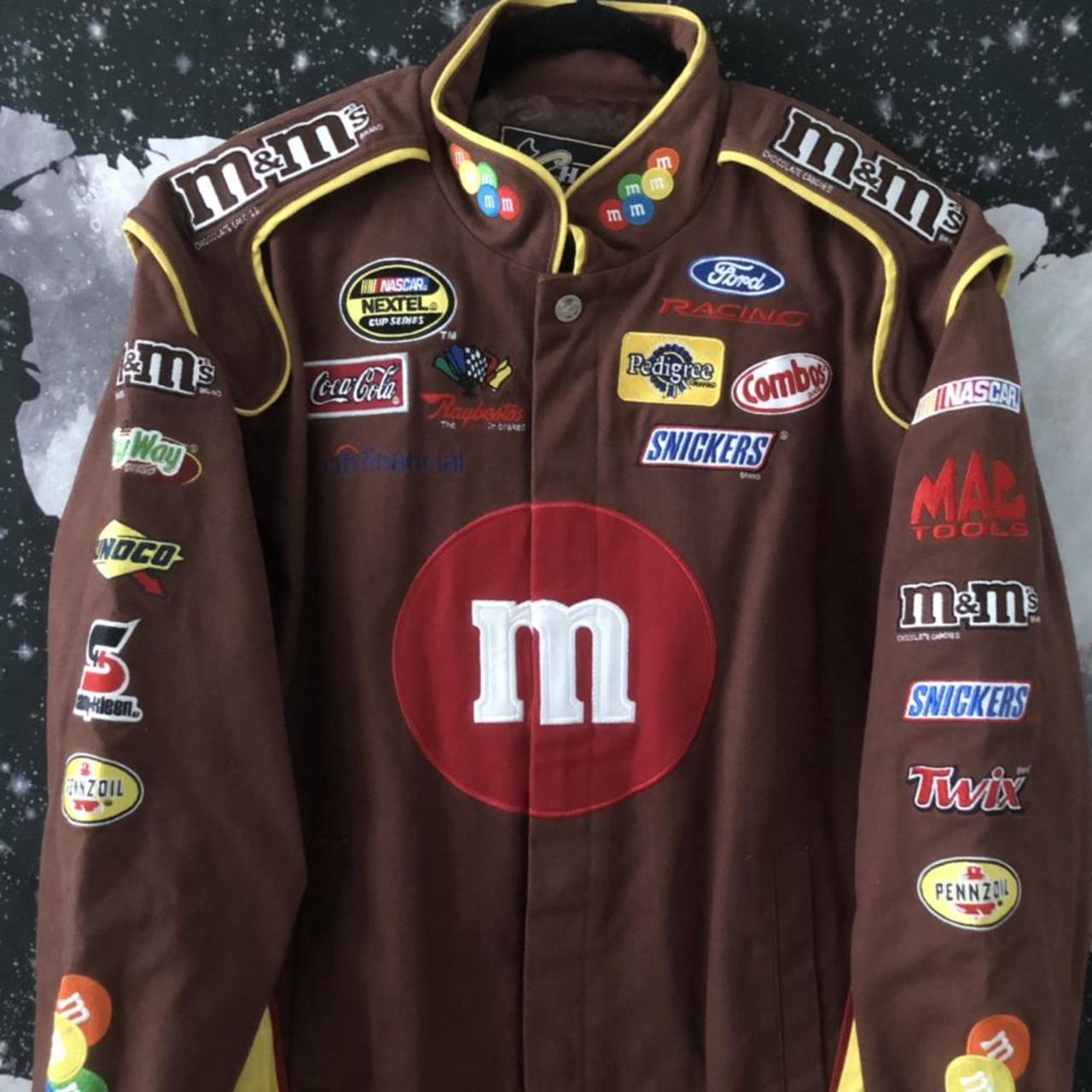 Chase Authentics Men's Brown and Yellow Coat | Depop