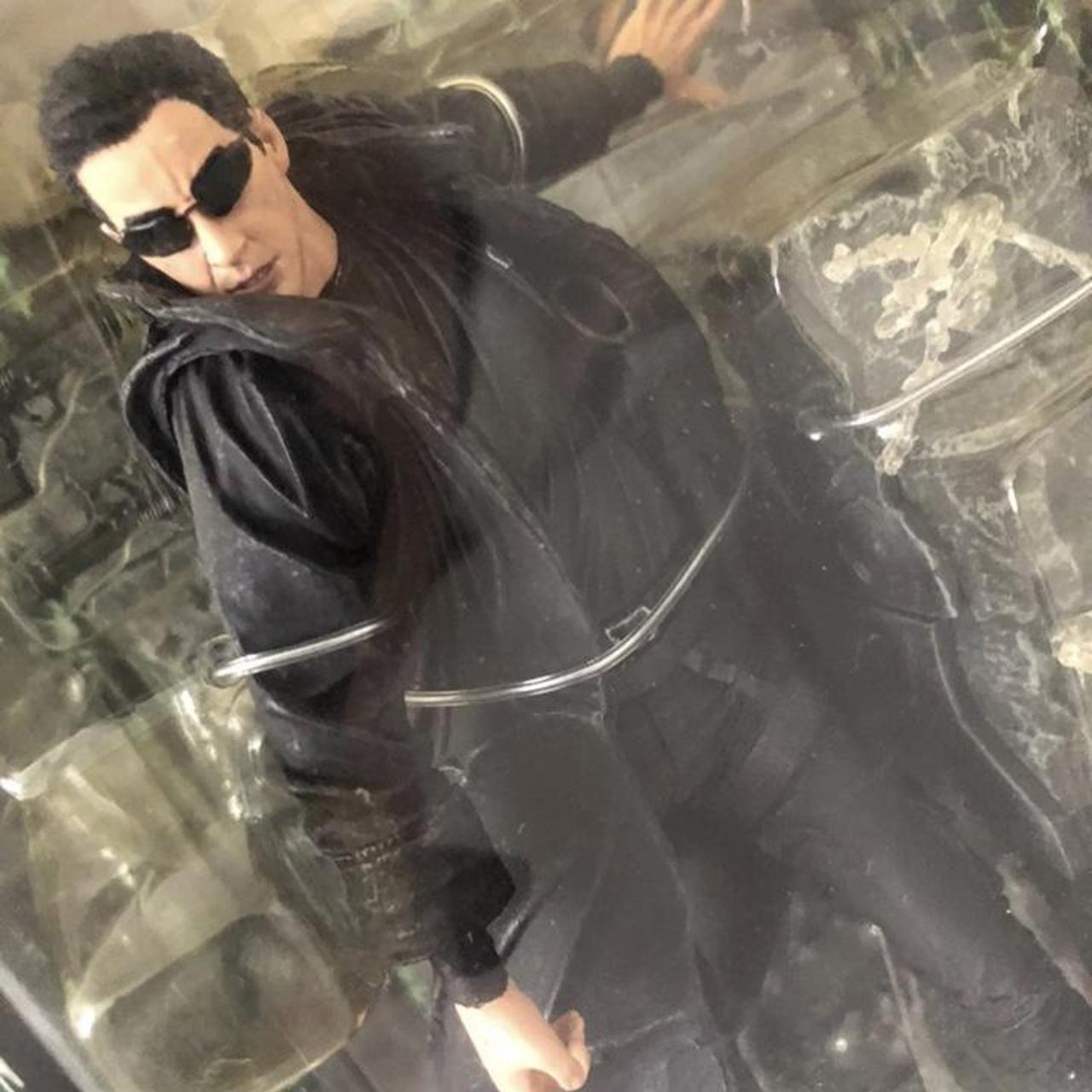Matrix Lobby Scene Neo Action Figure. Box condition... - Depop