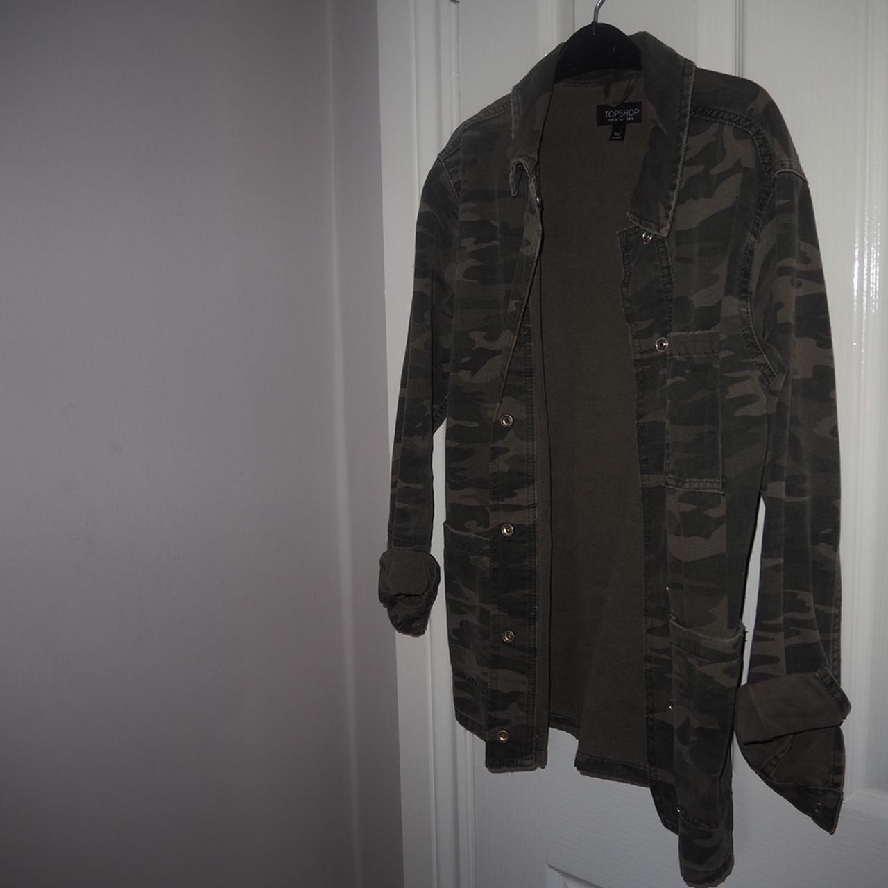 Topshop jacket *Camouflage *Great condition - Depop