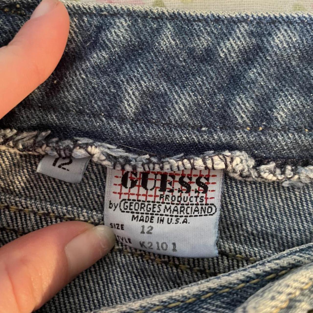 Vintage guess shorts. Super cheeky! Would fit an xs... - Depop