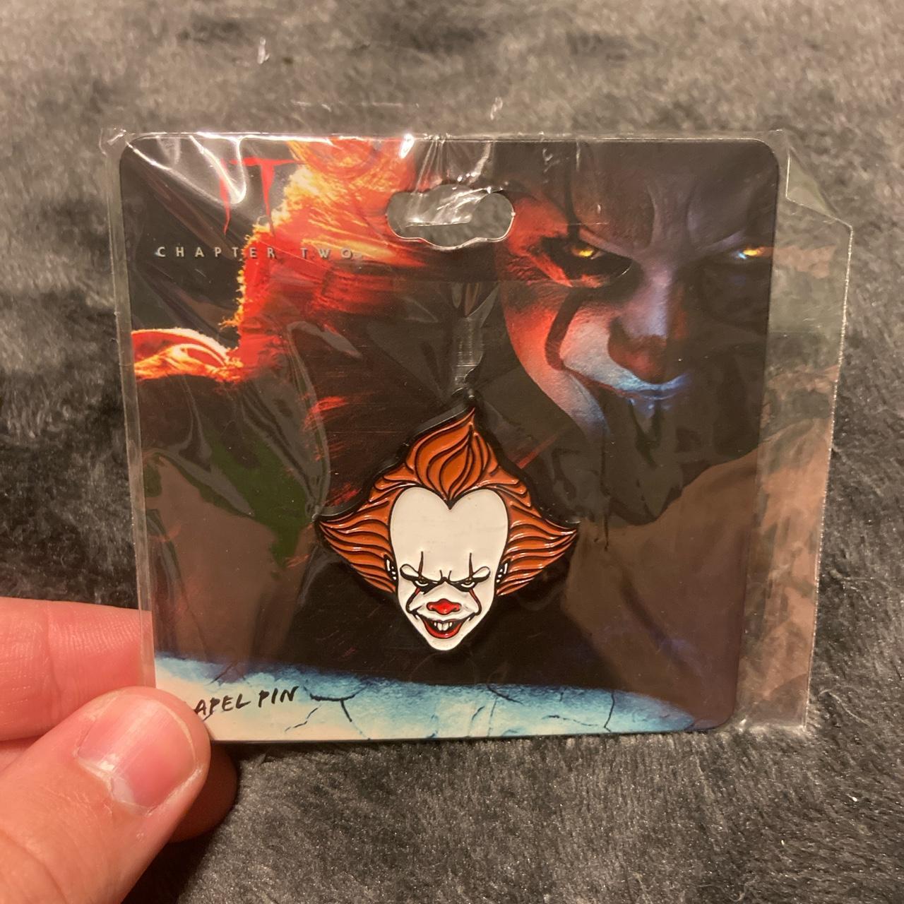 IT Lapel Pin. Pennywise pin from Hot Topic,... - Depop