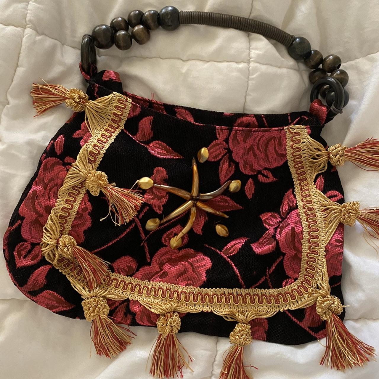Hand embroidered purse, bought in Laos 🇱🇦 at the... - Depop