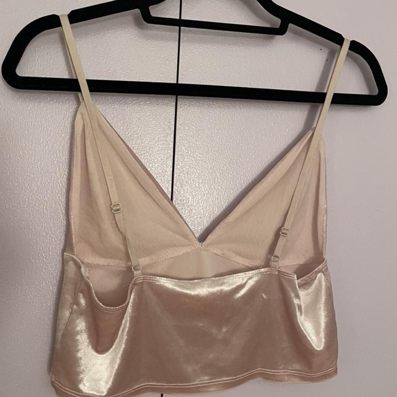 Garage Pink Velvet Bustier Top No flaws Adjustable... - Depop