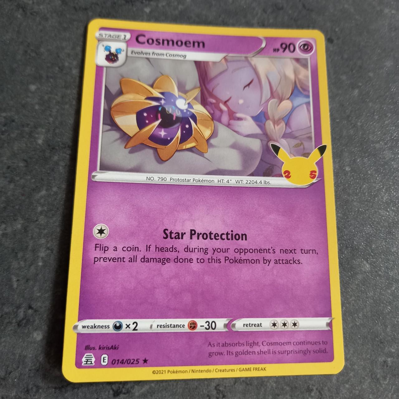Cosmoem 25th anniversary collectible card Price is... - Depop