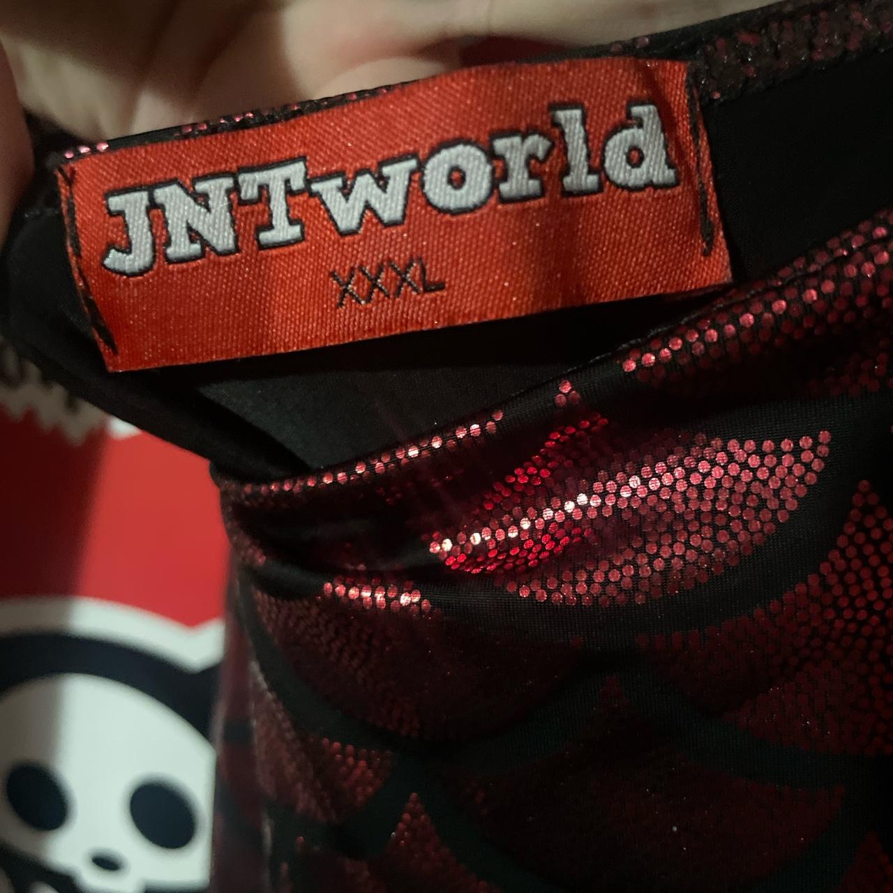 JNT world red shiny dress In amazing condition Has... - Depop