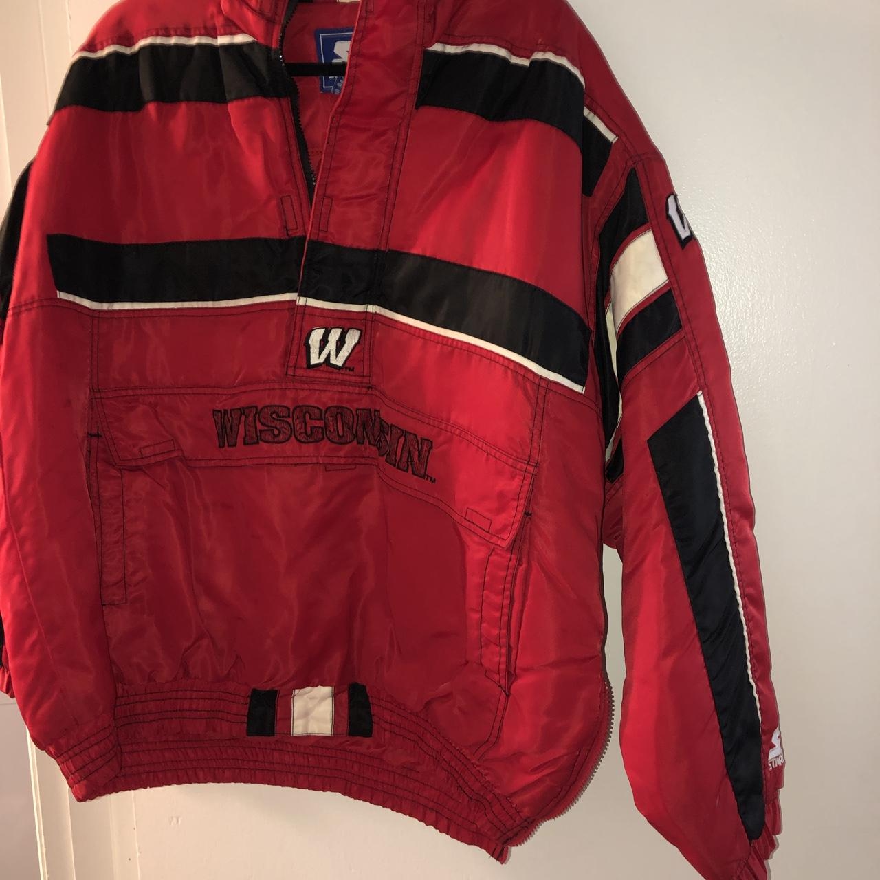 Starter Wisconsin jacket... - Depop