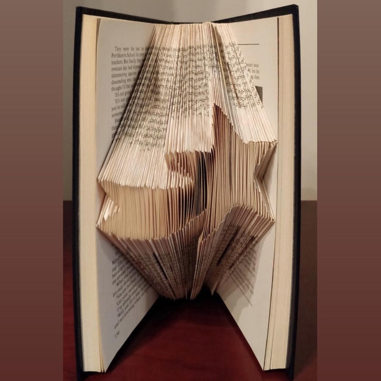 ‘Shooting Star’ | Handmade book art | Perfect home... - Depop