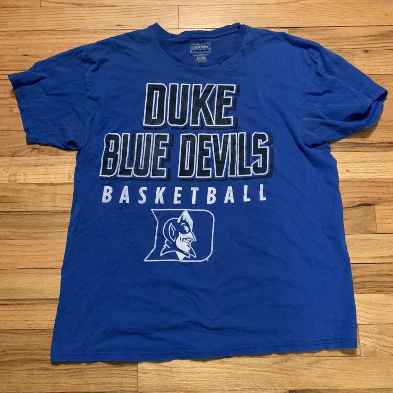 Vintage duke blue devils champs tee #vintage #duke... - Depop