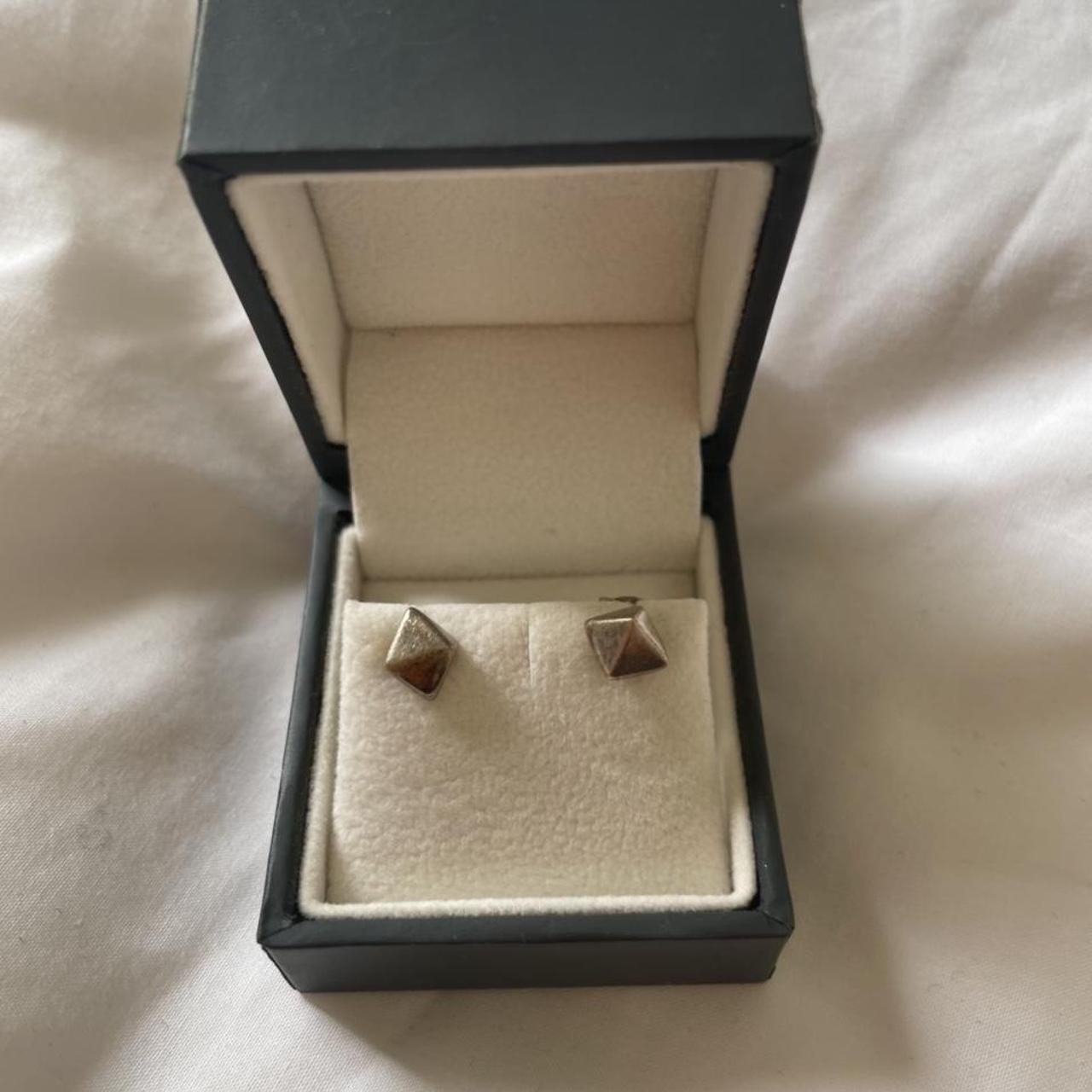 Dinny Hall Mini Almaz Studs in Sterling Silver. A... - Depop