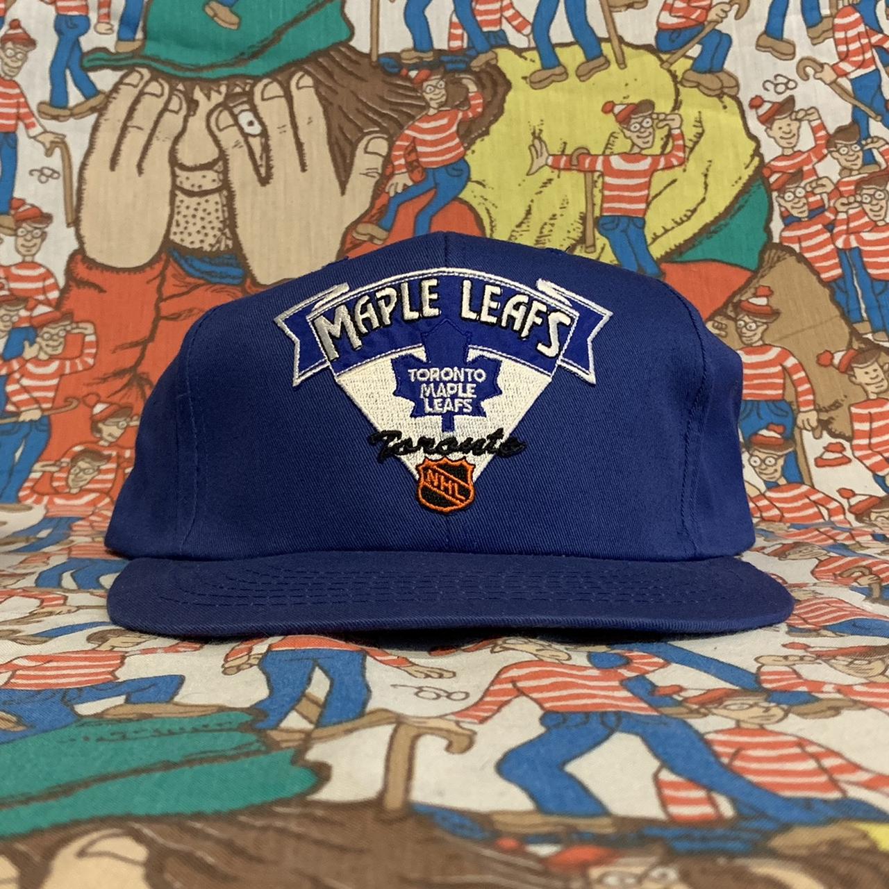 Toronto Maple Leafs Vintage SnapBack Krystal Cap w/tags - Depop
