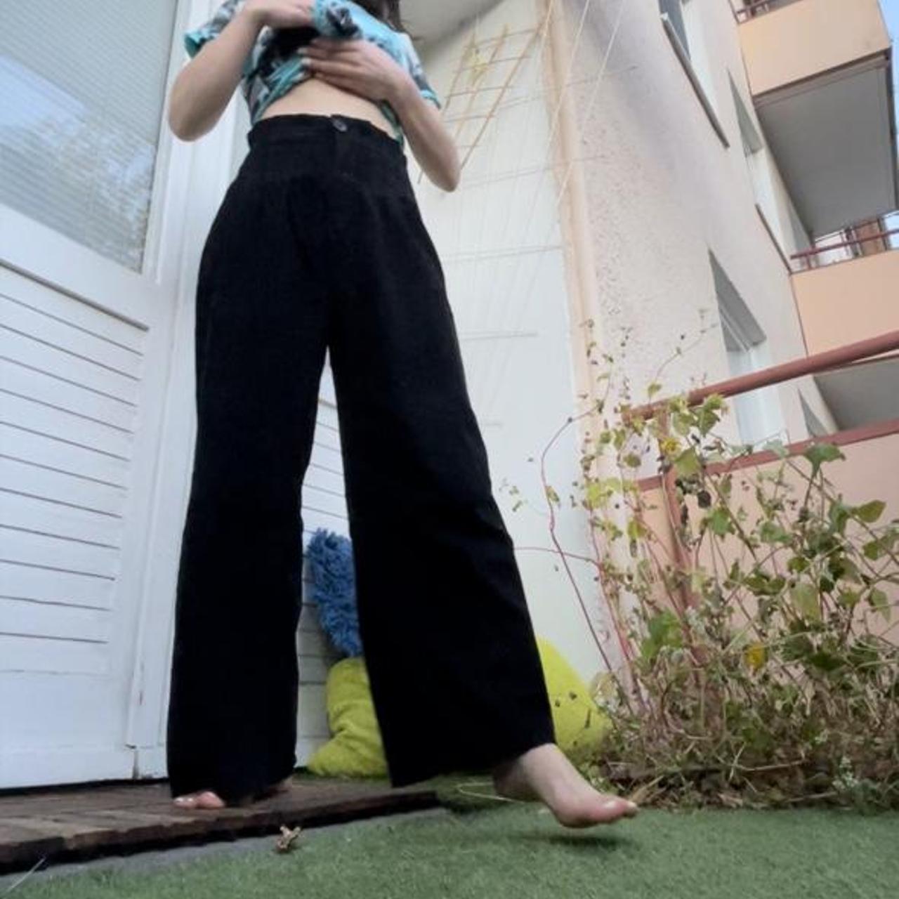 Wide leg pants cord - Depop