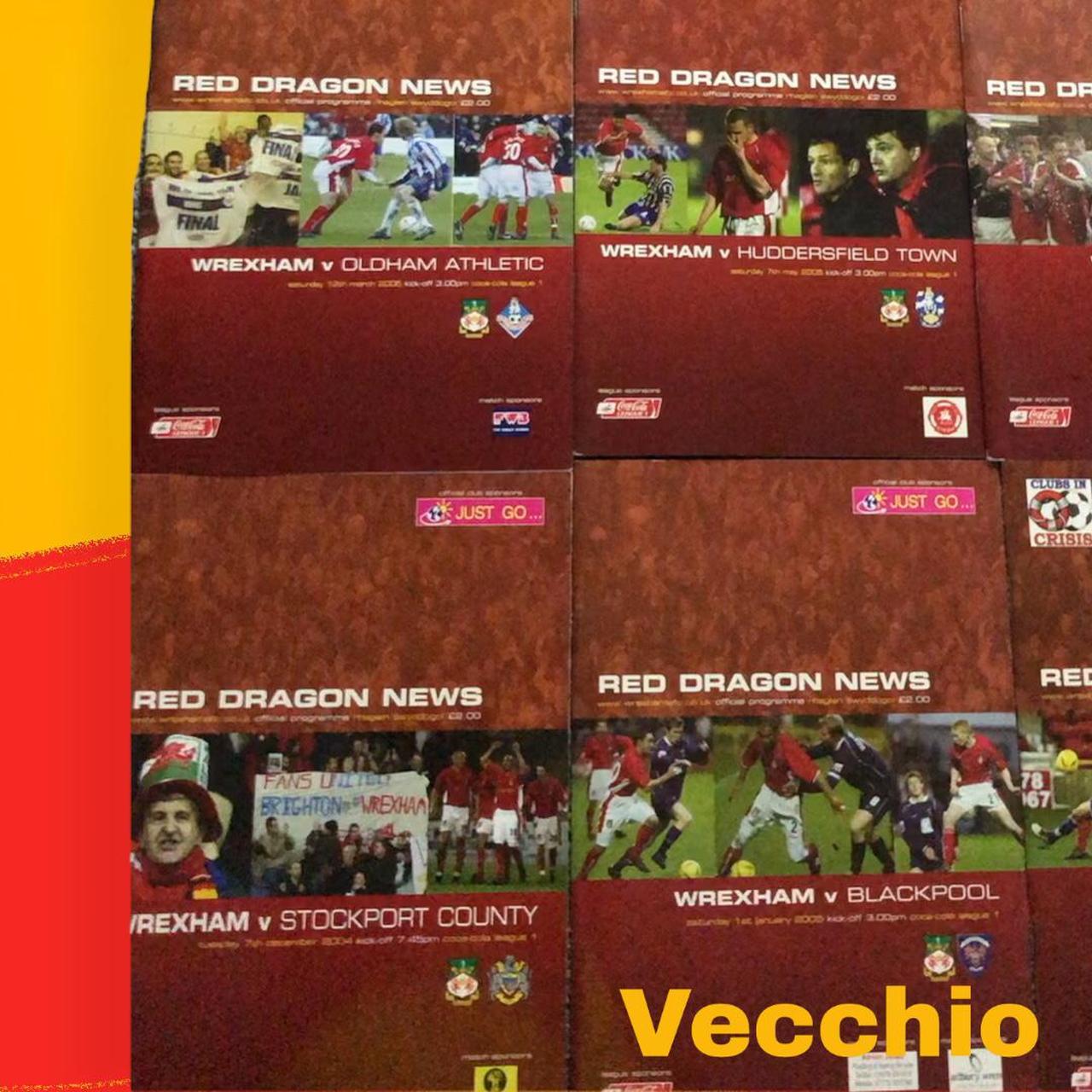 Wrexham AFC Match Day Programme Bundle - 2004/05 A... - Depop
