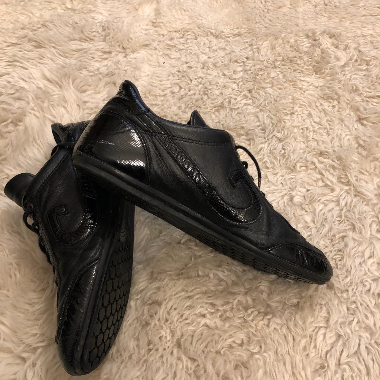 Johan Cruyff trainers Classic Vandenburg style Black... - Depop