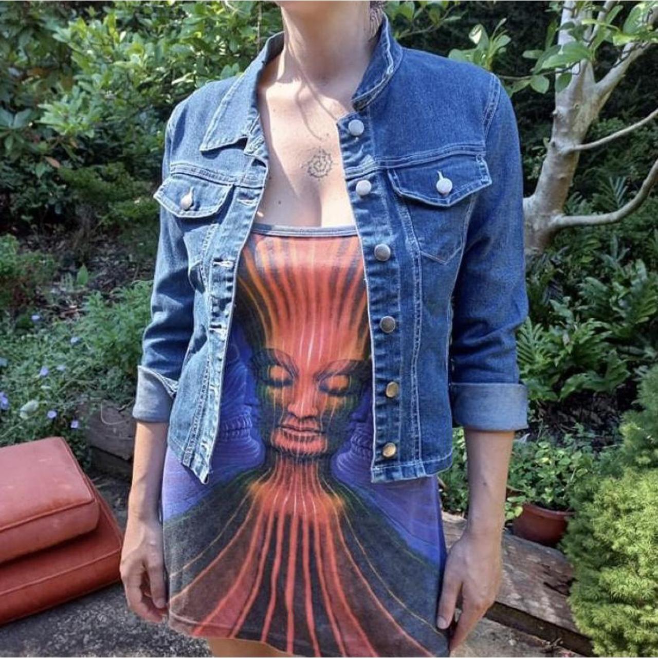 Caroline Morgan denim jacket . Size small . Staple... - Depop