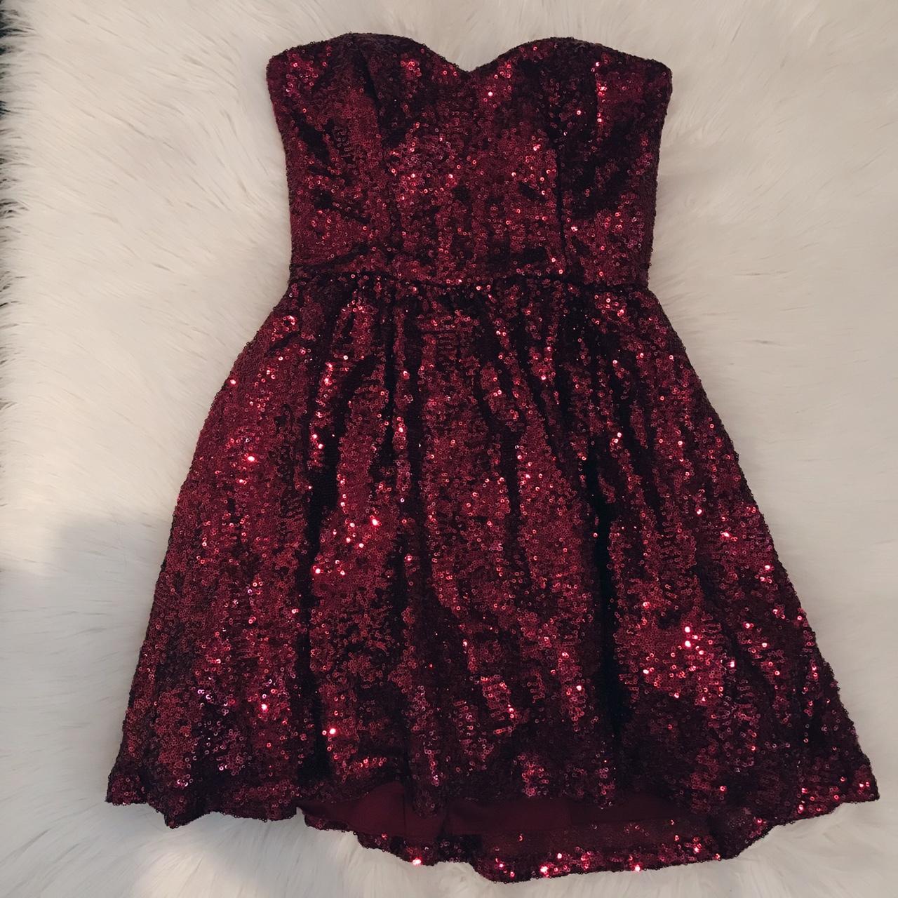 The most adorable ruby dress ️ ️ only worn once! In... - Depop