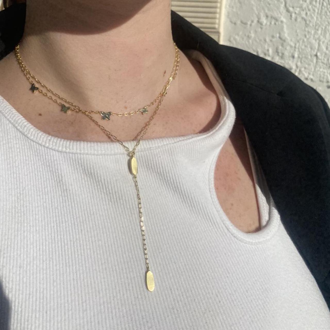 Two Kendra scott necklaces brand new never worn... - Depop