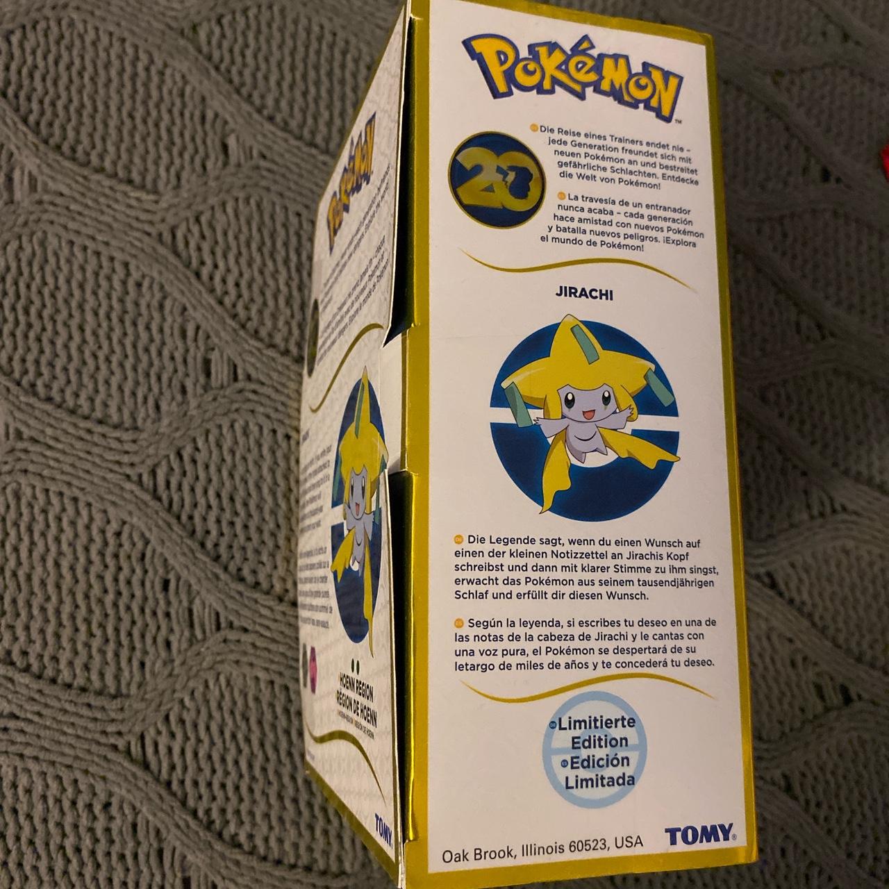 Pokémon jirachi limited edition figure. Sealed.... - Depop