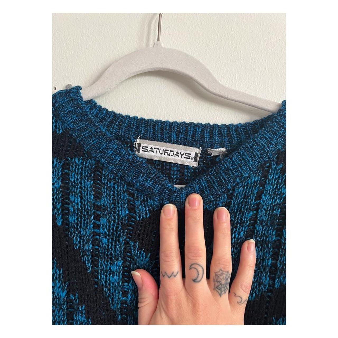 •Vintage 80s sweater •Brand is Saturdays •Wool •No... - Depop