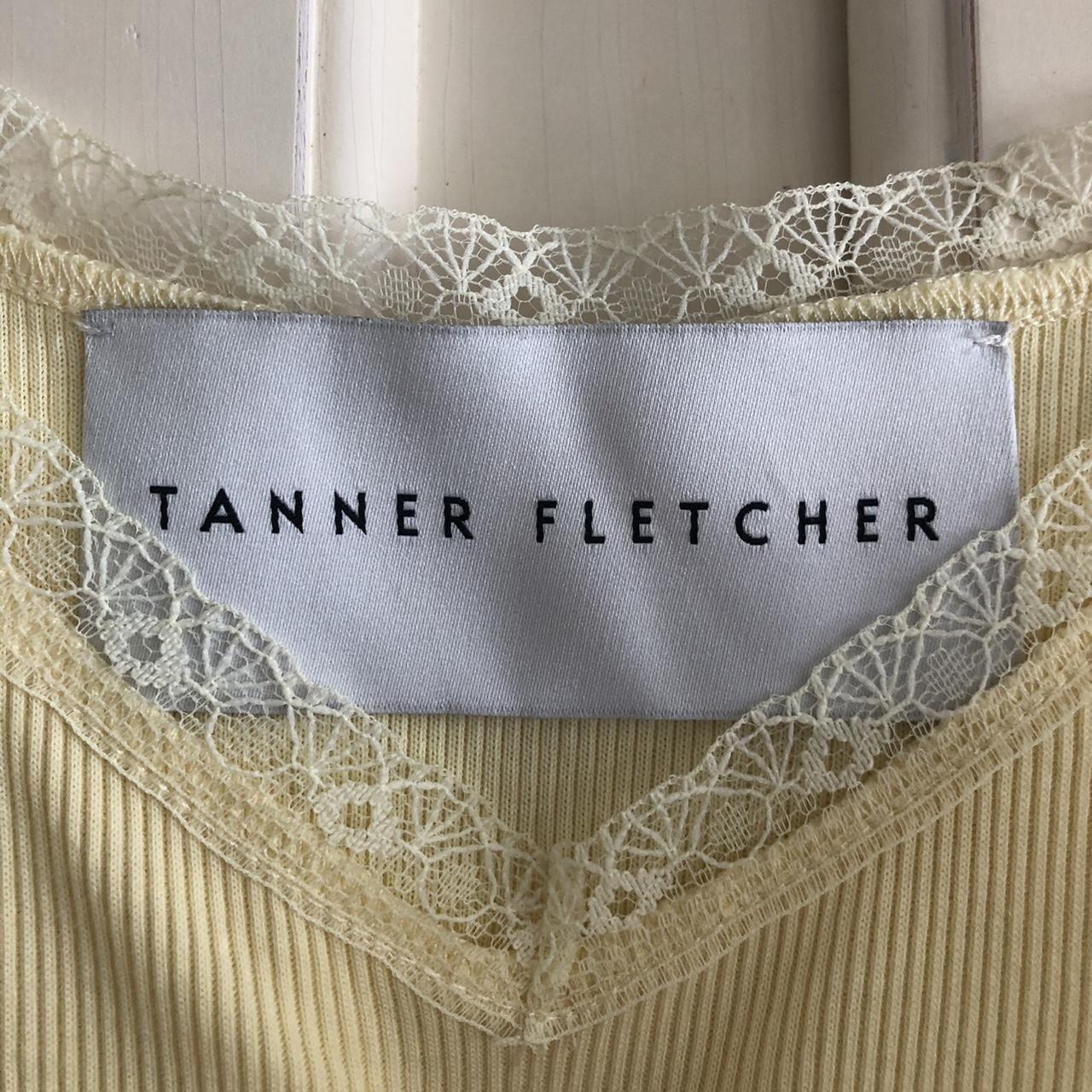 Brand new Tanner Fletcher Lace Trim Ribbed Matteo... - Depop
