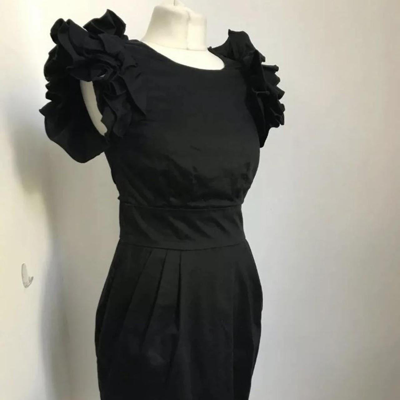 French Connection Women's Black Dress | Depop