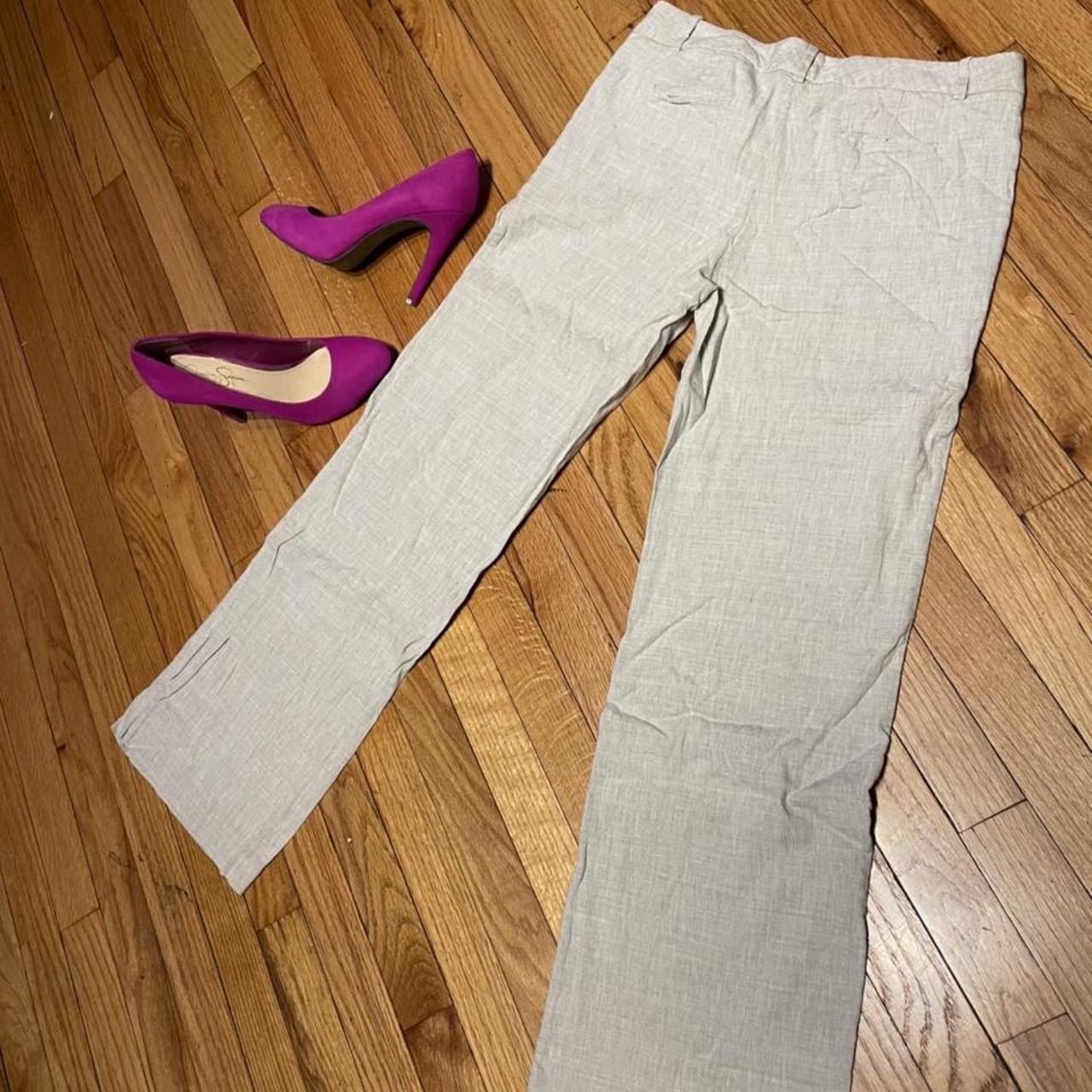 The Limited Cassidy Fit Linen Neutral cream beige... - Depop