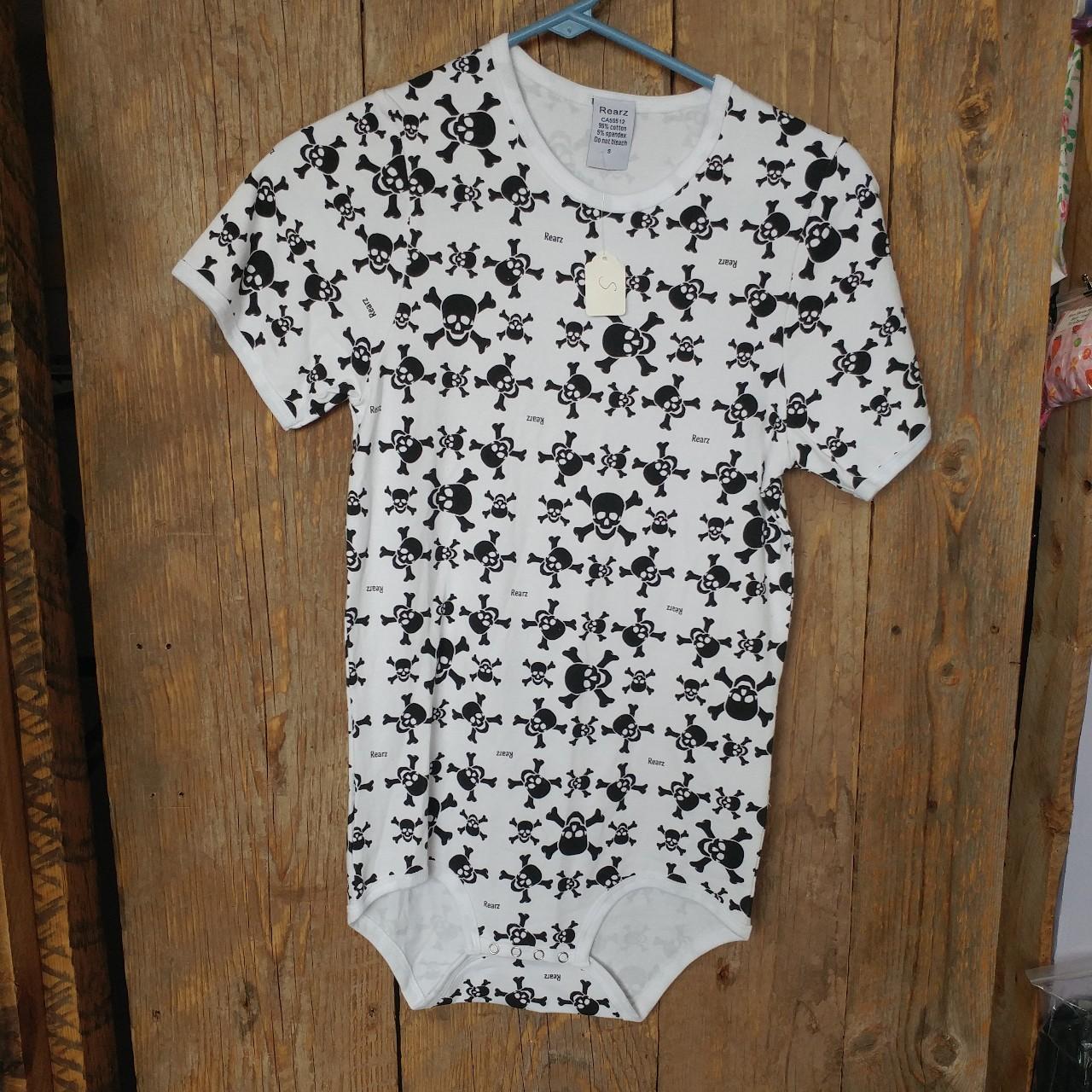 Rearz rebel print adult onesie new Dm with postal... - Depop