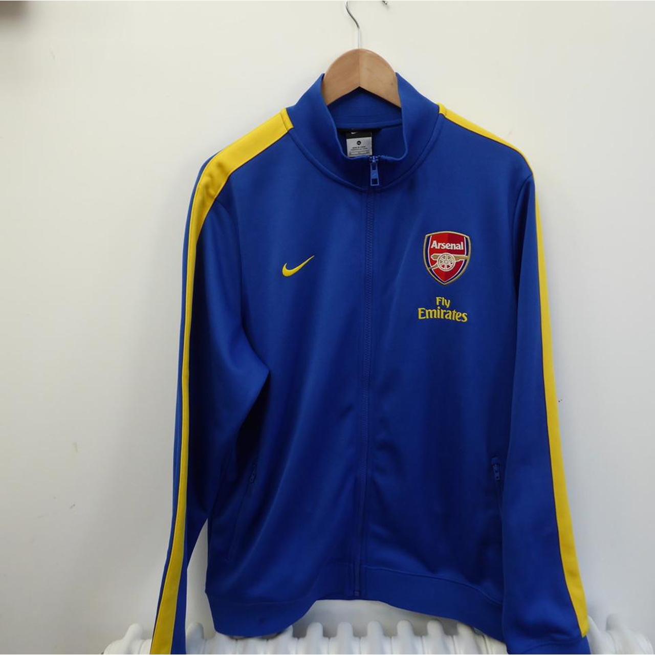 2013-14 Arsenal Nike N98 Track Jacket In excellent... - Depop