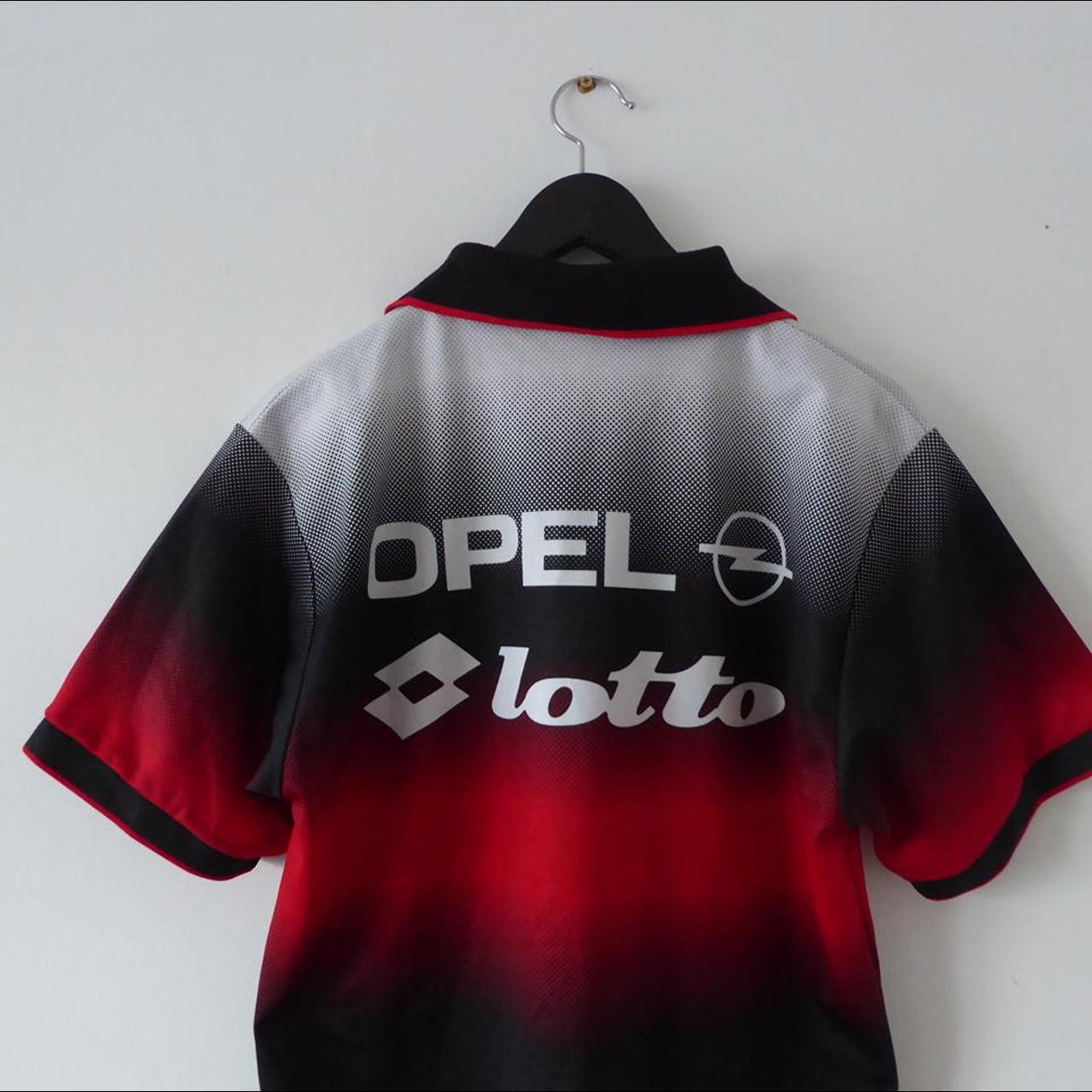 Lotto Men's Black and Red T-shirt | Depop