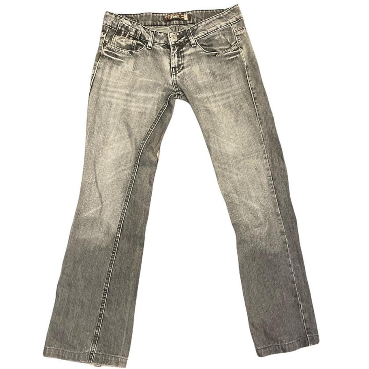 2000s low waisted bershka jeans eur: 6 uk: 8 mex:... - Depop