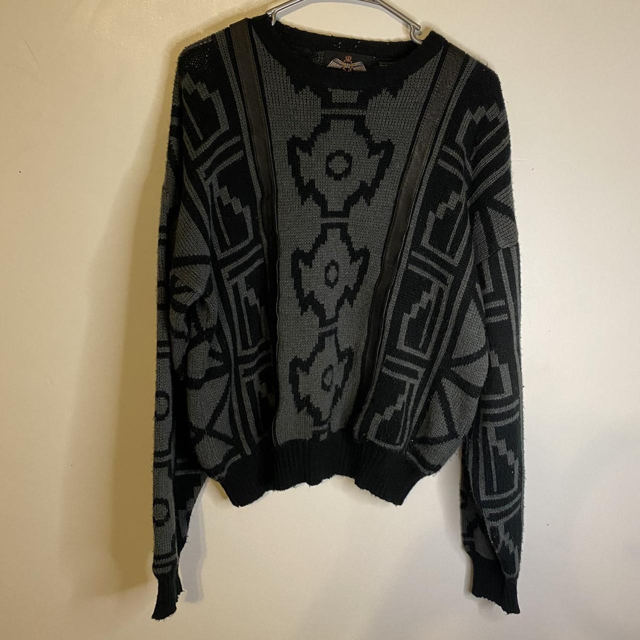 Vintage RAF Royal Air Force Knitted Sweater with... - Depop