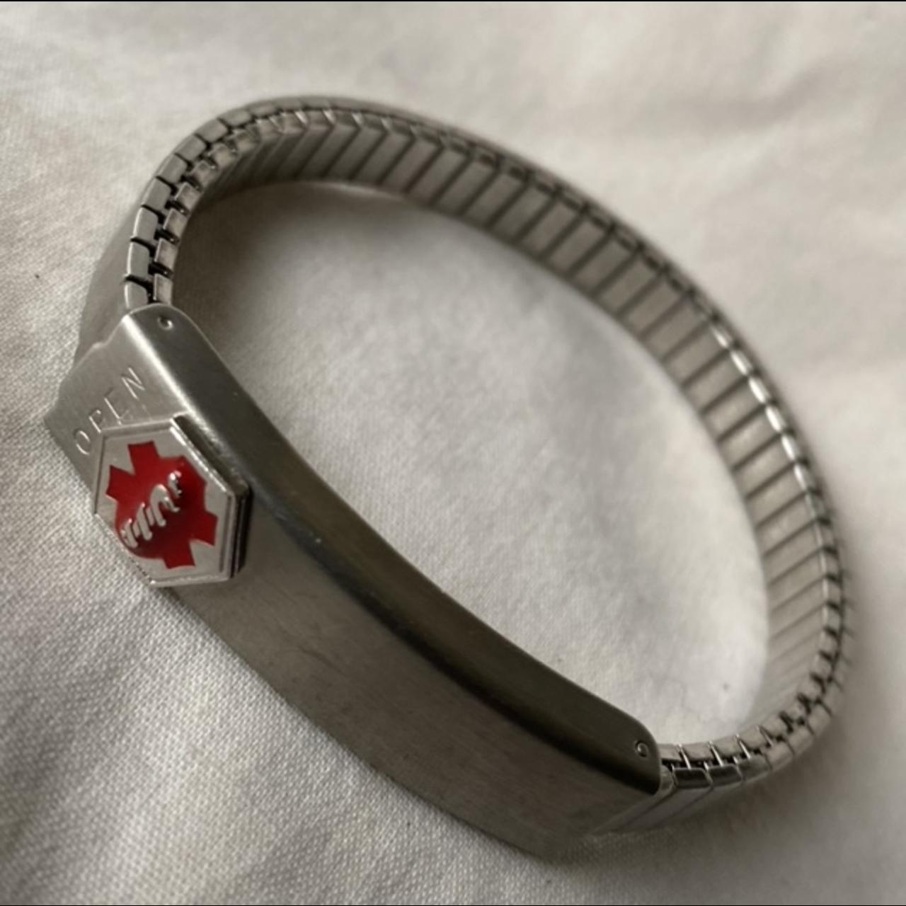 Silver Wristband 💌 free shipping 💌 - stretchy... - Depop
