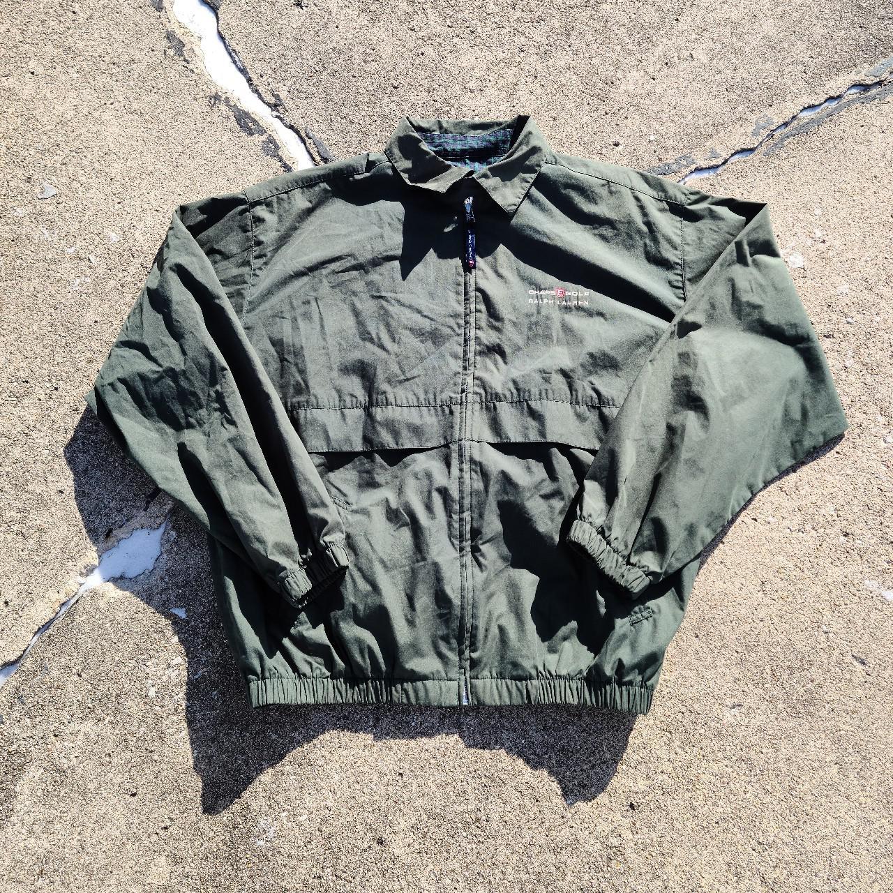 Vintage Chaps Rlaph Lauren windbreaker Golf zip up... - Depop