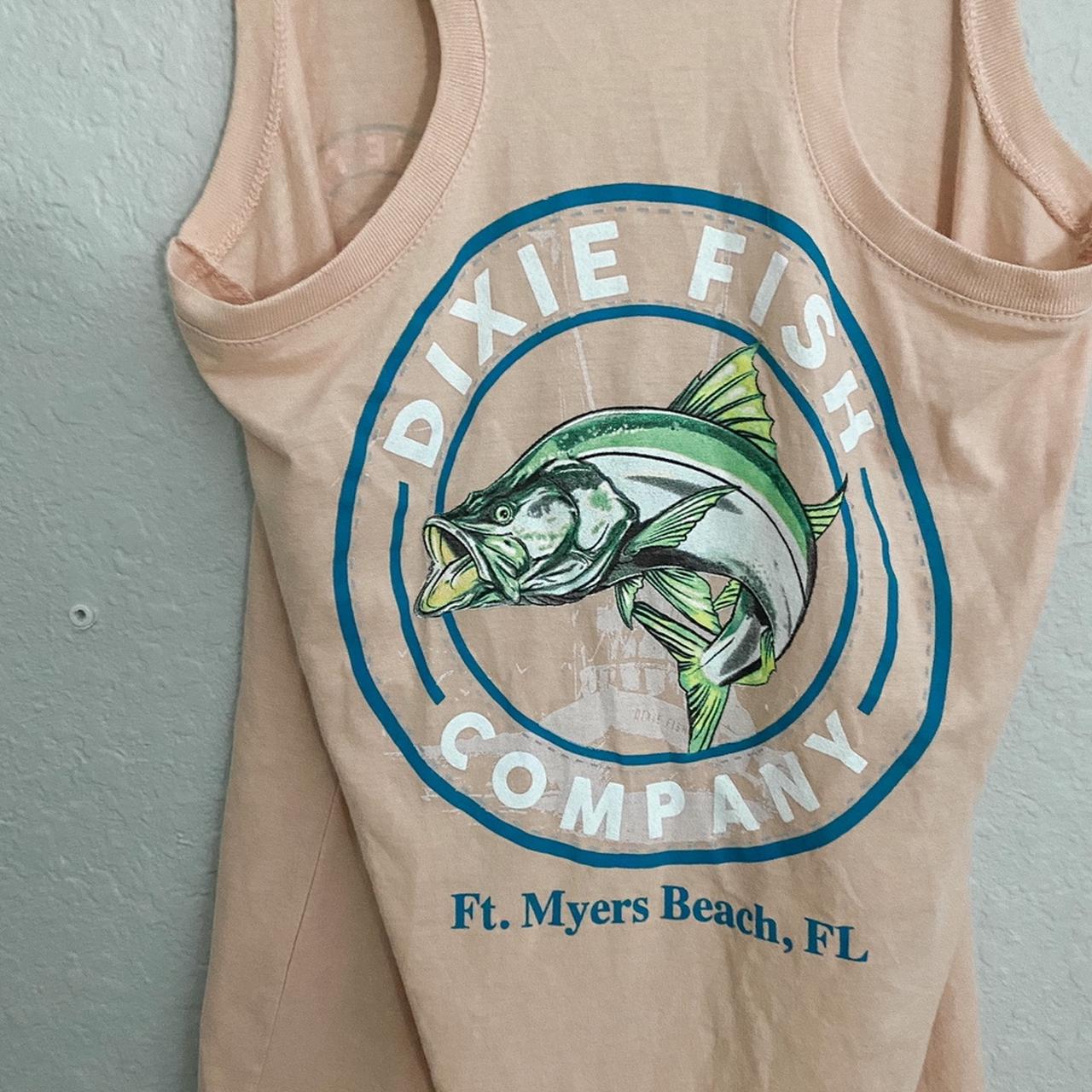 Dixie Fish Co. tank top. In great condition!... - Depop