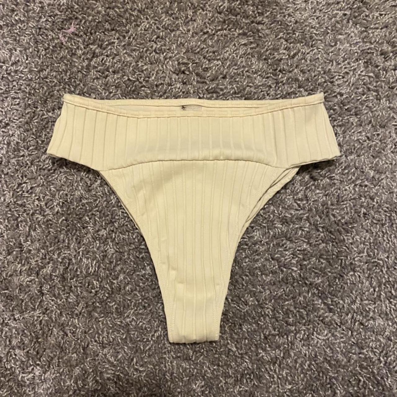 Montce swim high rise bottoms. Only worn once!... - Depop