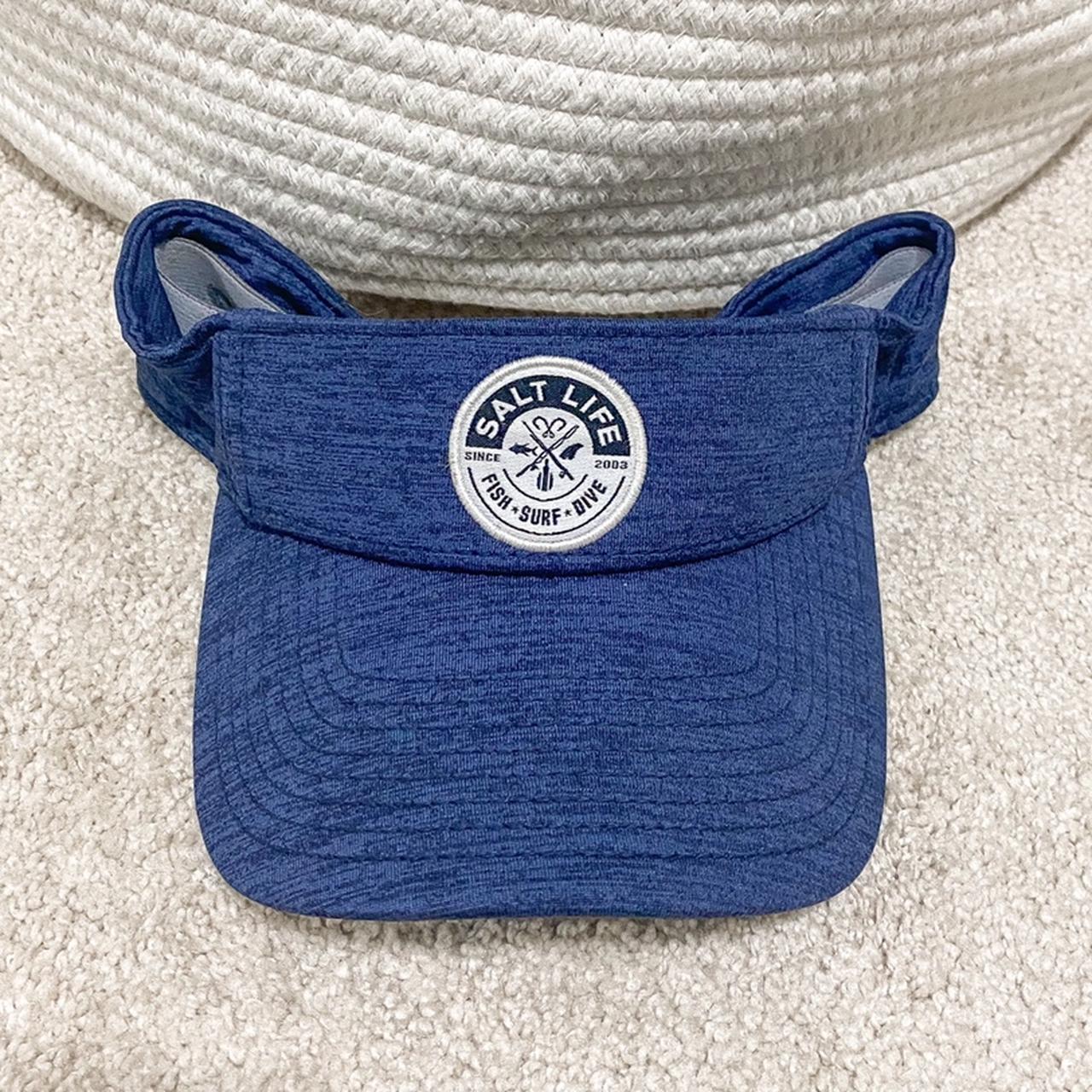 Salt Life visor hat. Only worn twice! #saltlife... - Depop