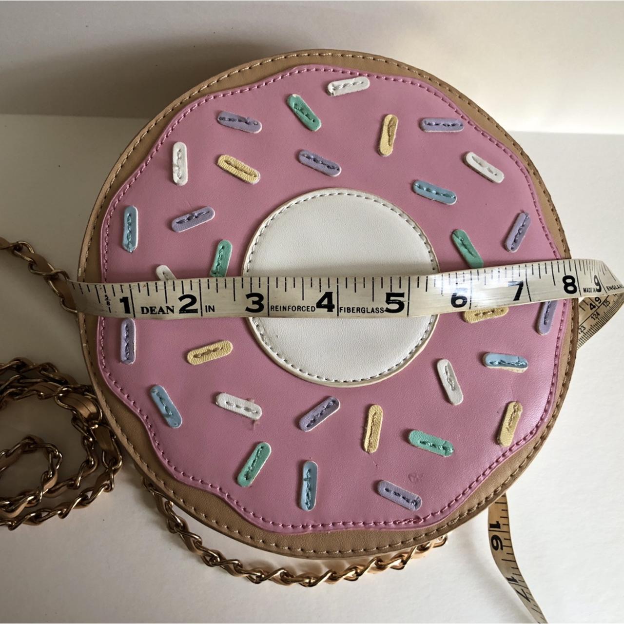 SUGAR GLAZED DOUGHNUT PURSE Super cute round purse.... - Depop