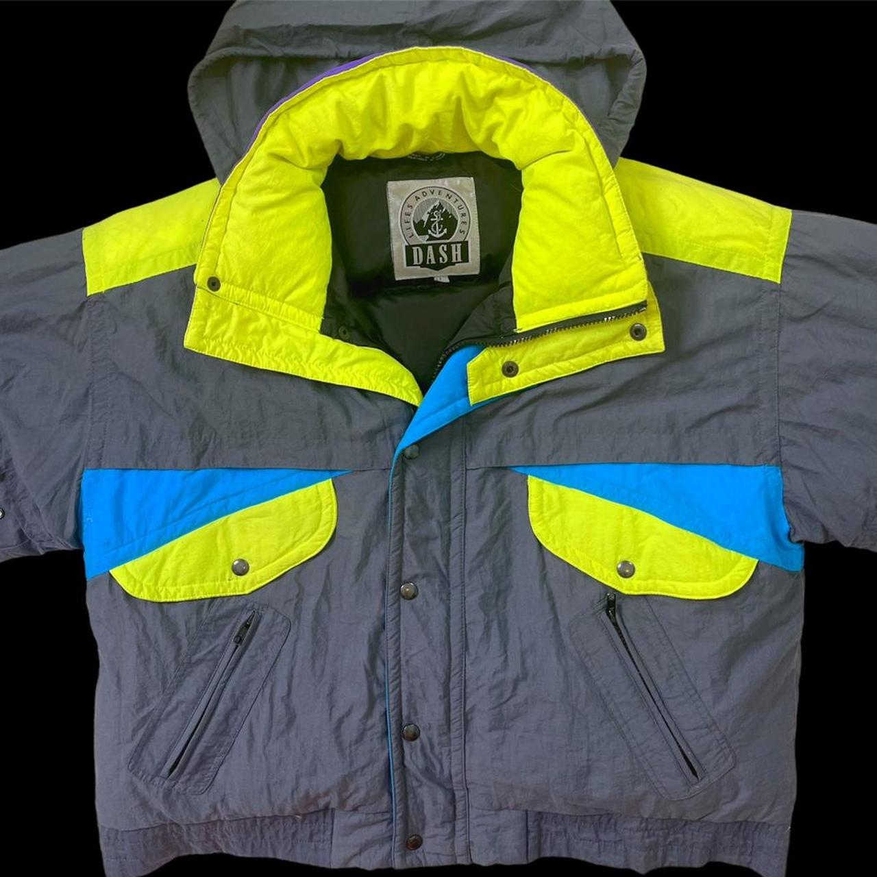 🎿⛷🏂 Vintage MEN’s 80s 1980s Ski Puffer Snow Jacket... - Depop