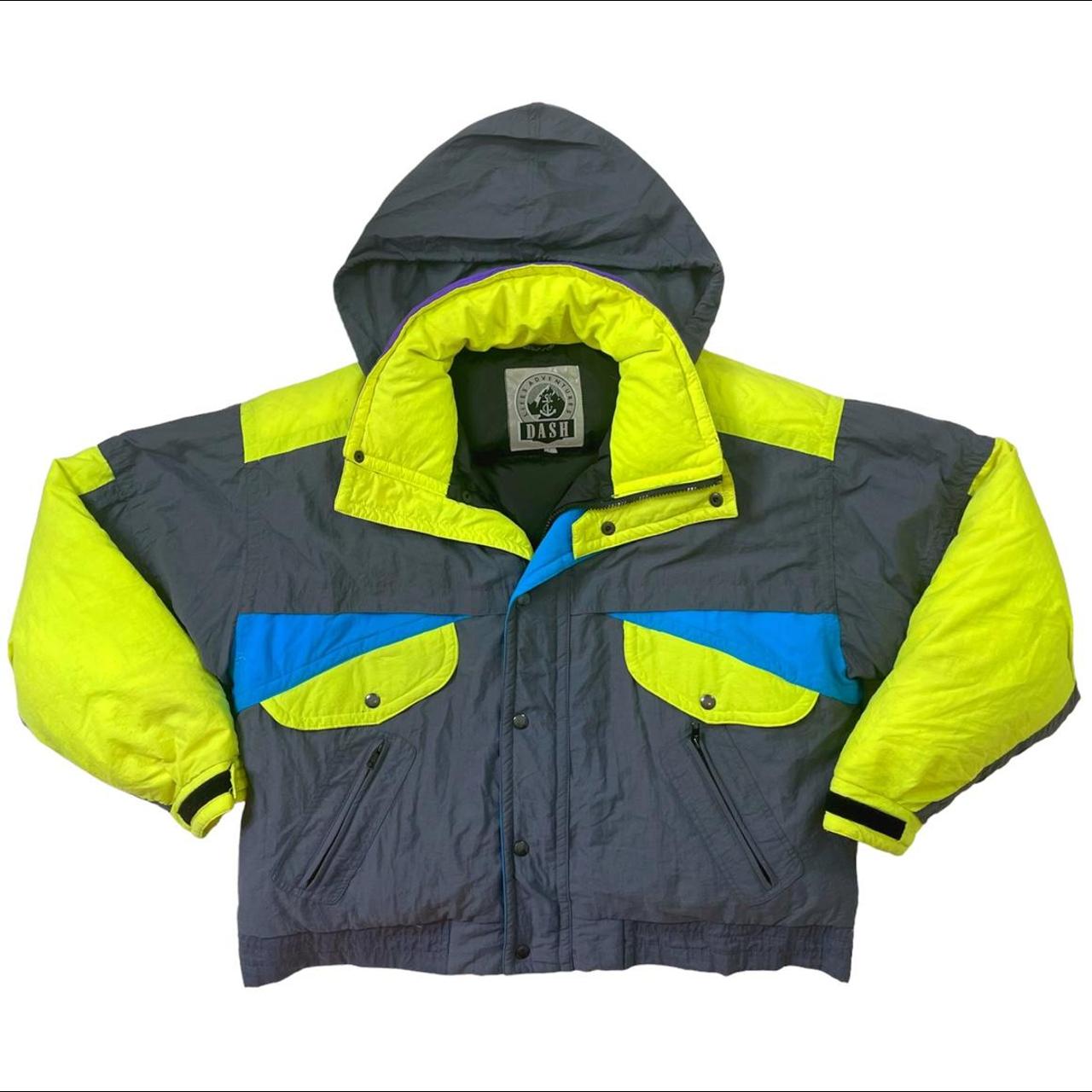 🎿⛷🏂 Vintage MEN’s 80s 1980s Ski Puffer Snow Jacket... - Depop