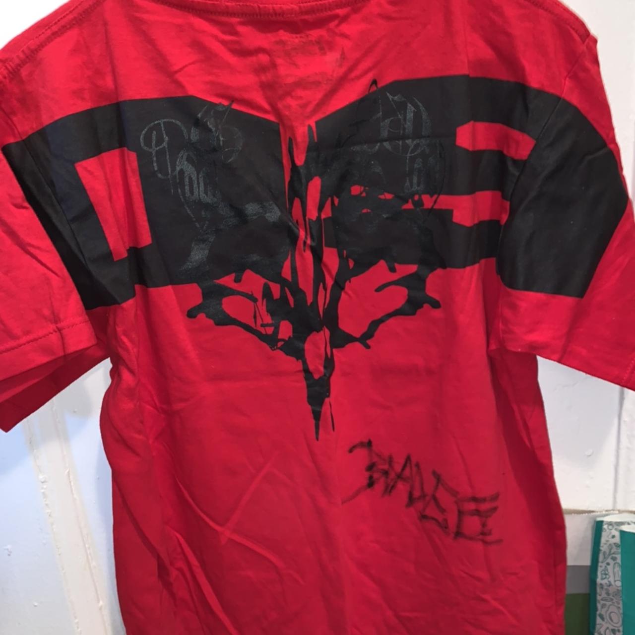 Bladee drain gang shirt *signed by bladee* Dm with... - Depop