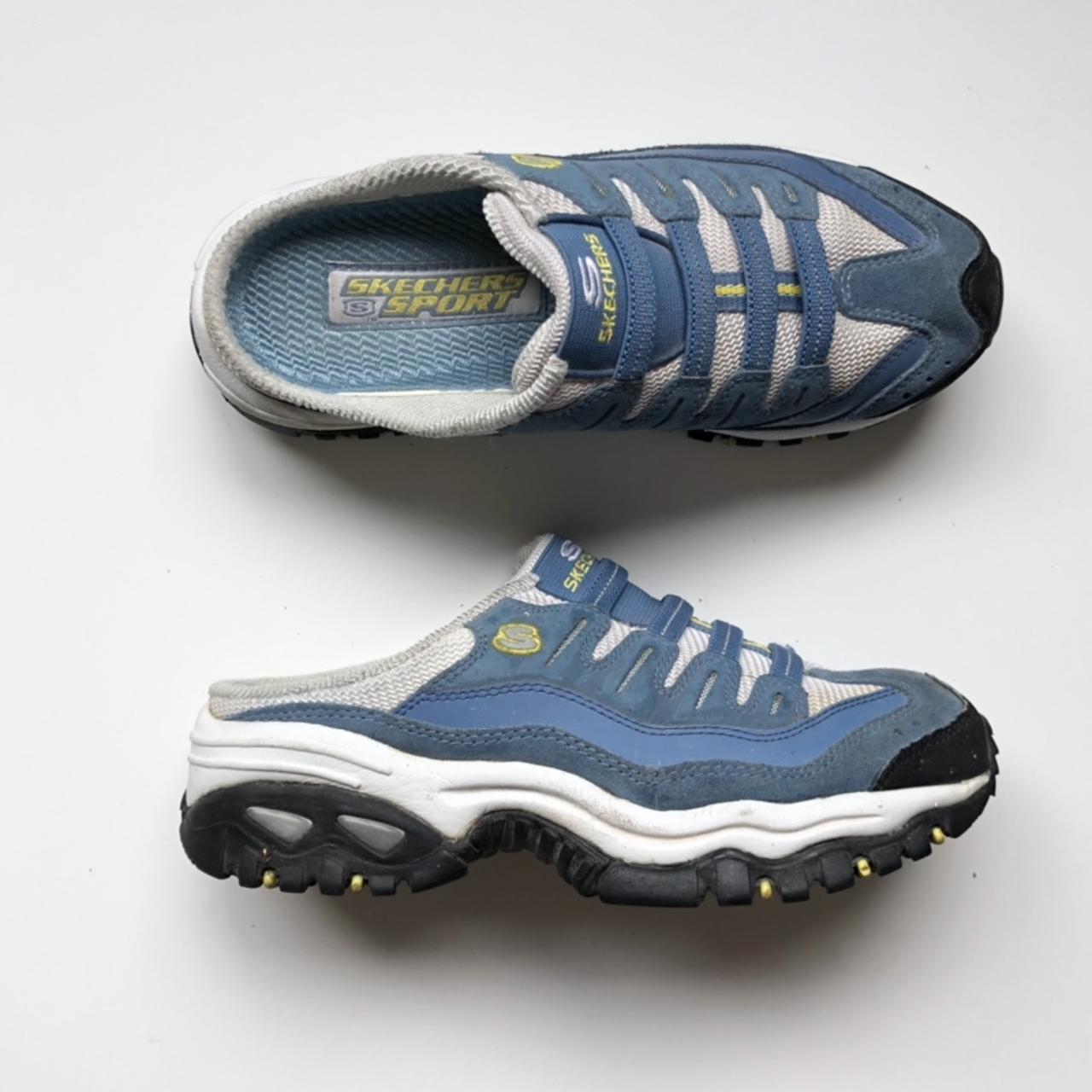 Vintage 90s Y2K Skechers Sport Platform Slip On... - Depop