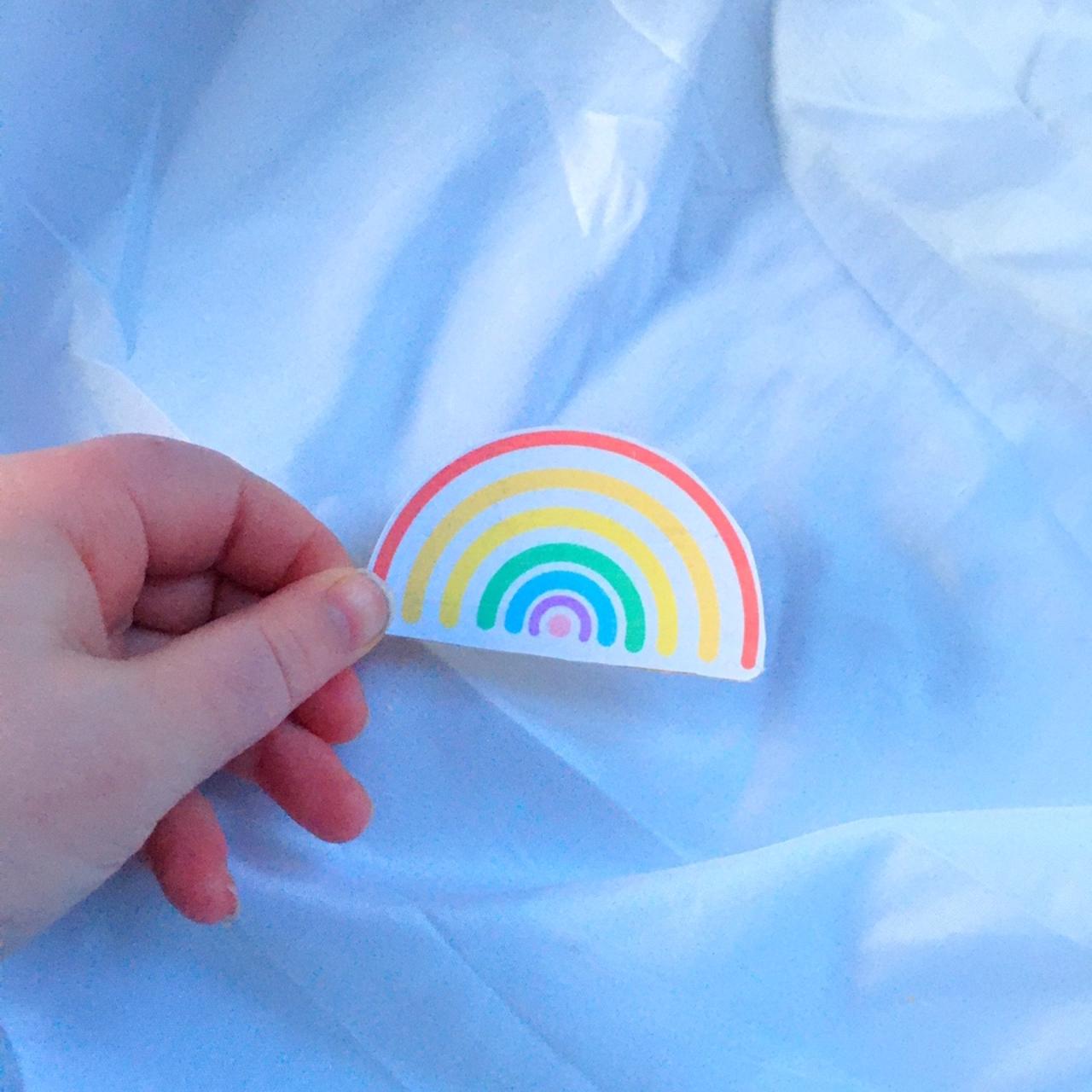Rainbow sticker! Design made by me. xx #sticker... - Depop