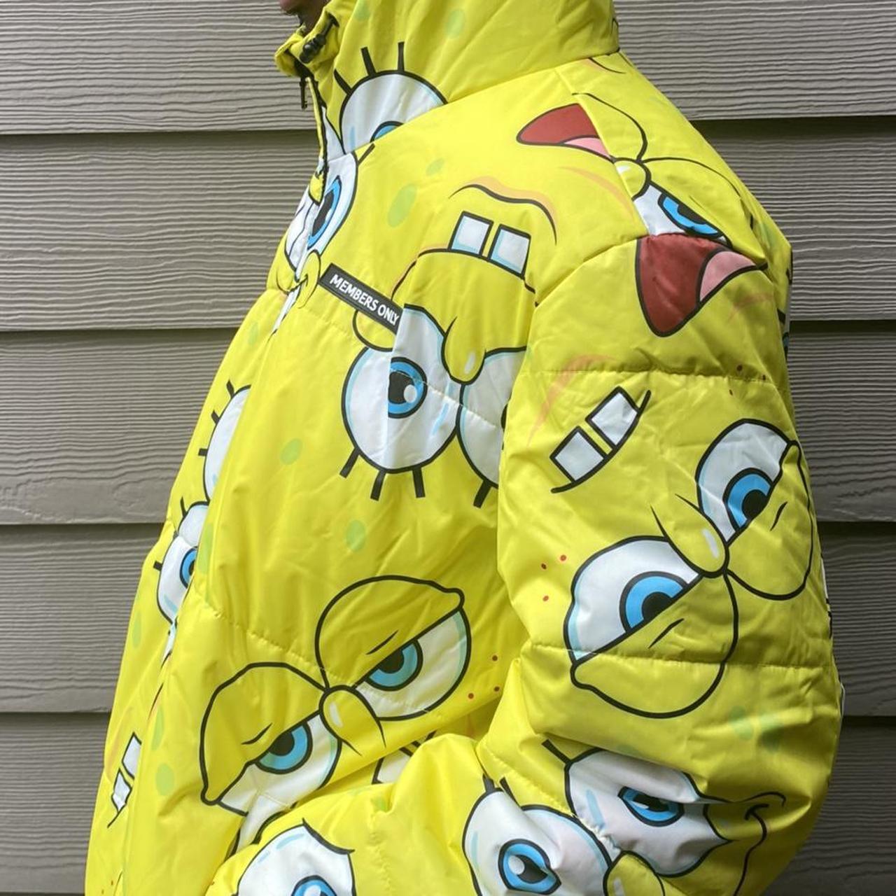 MEMBERS ONLY x NICKELODEON PUFFER JACKET BRAND... - Depop