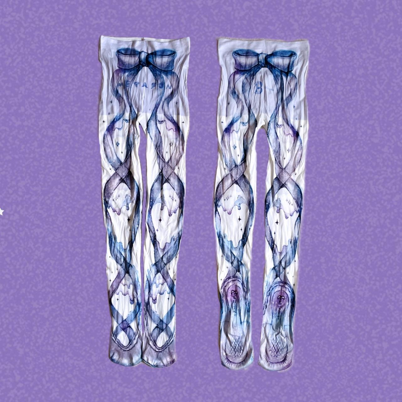 Dress and Tights (Japan) Printed full length... - Depop