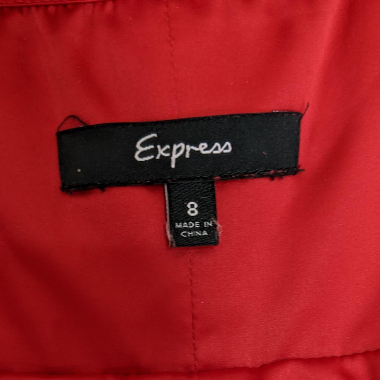 Red Dress - EXPRESS Women's size 8... - Depop