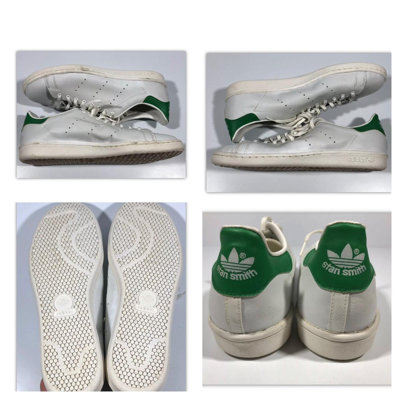 Original 80s Adidas Stan Smith Tennis Shoes AF1028.... - Depop