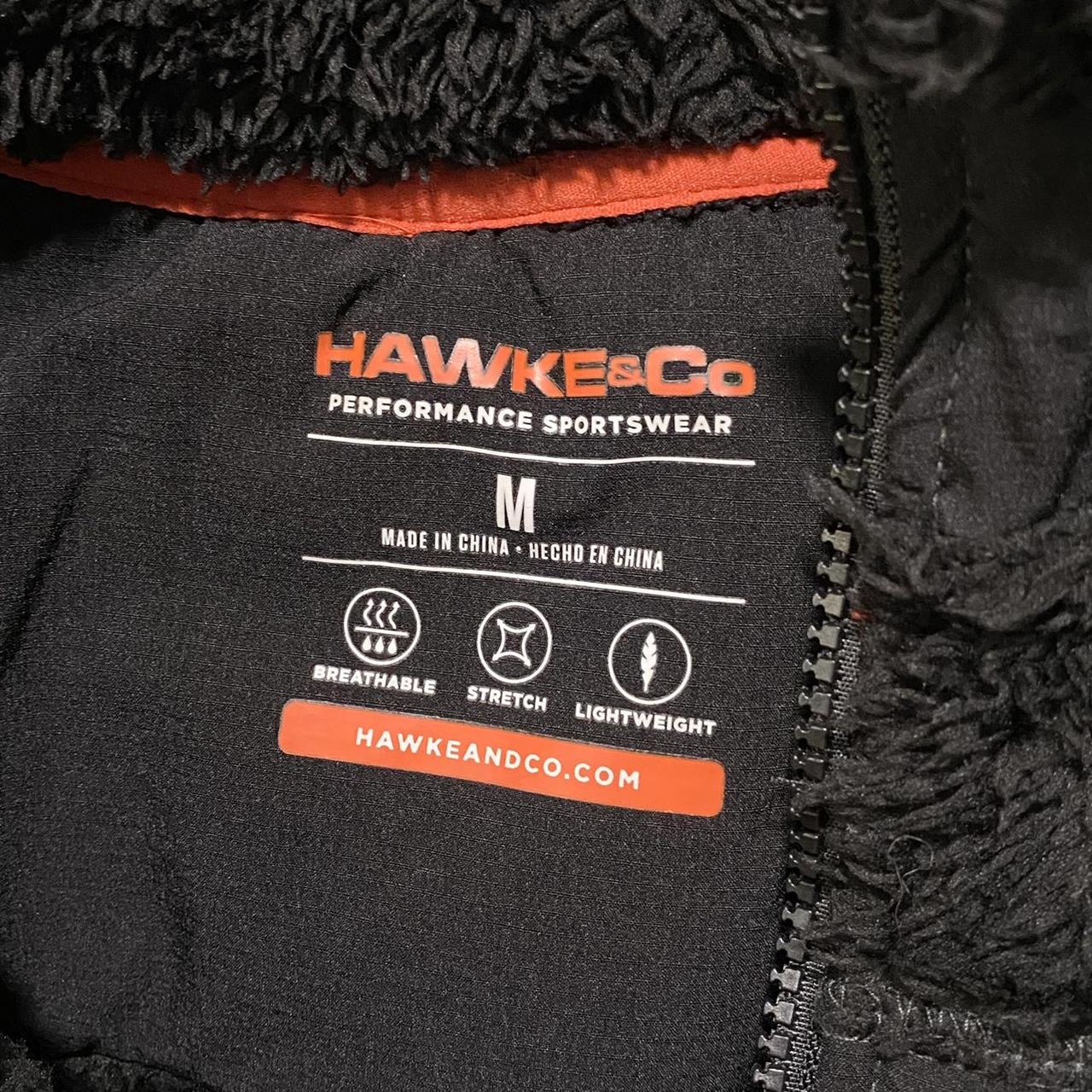 hawke&co performance sportswear mens sherpa jacket... - Depop