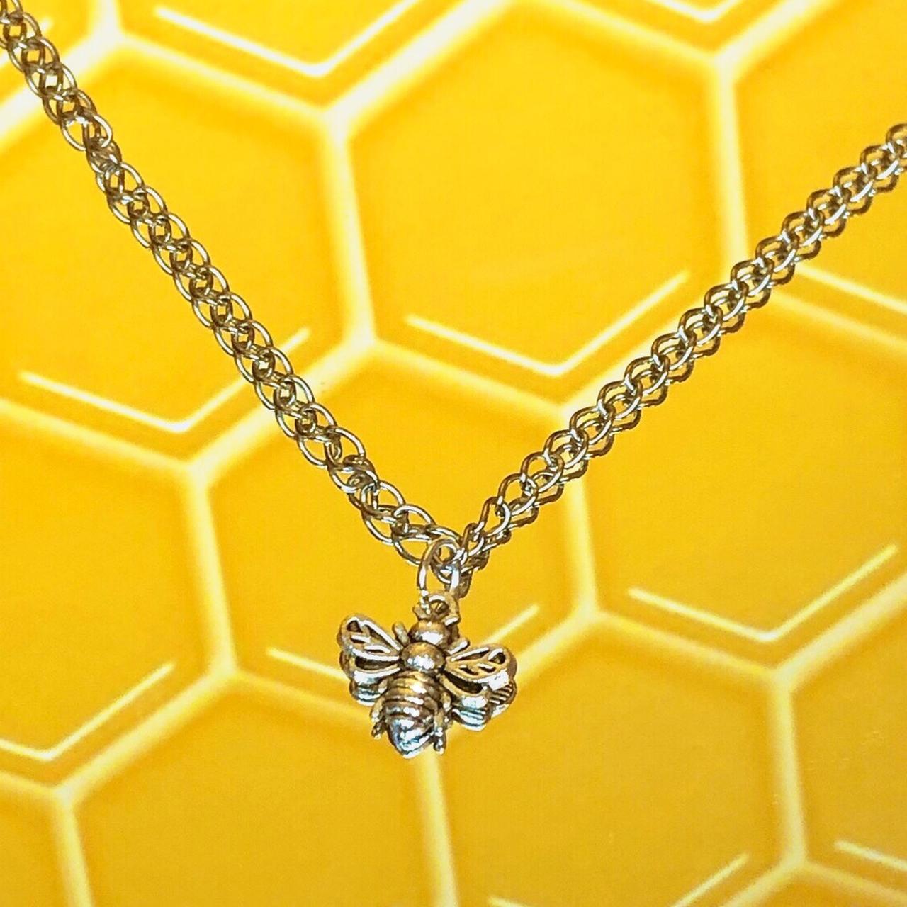 the bee chain brand new 🐝 handmade with love 🍯... - Depop