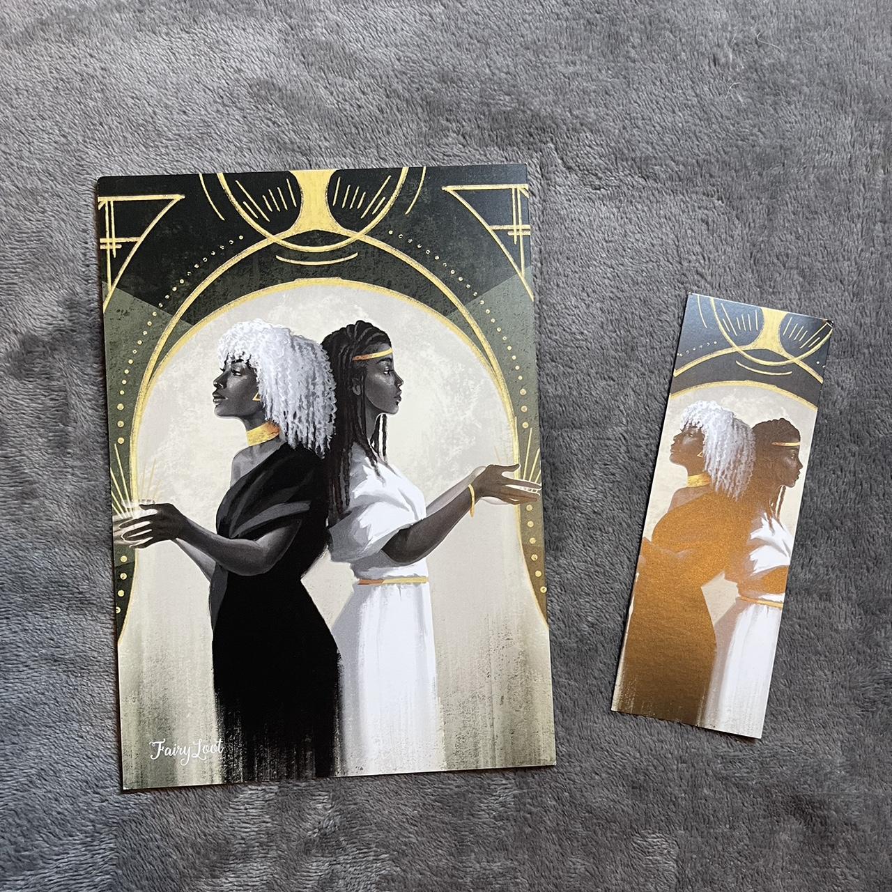 Fairyloot May 2021 Art print spoiler card and themed... - Depop