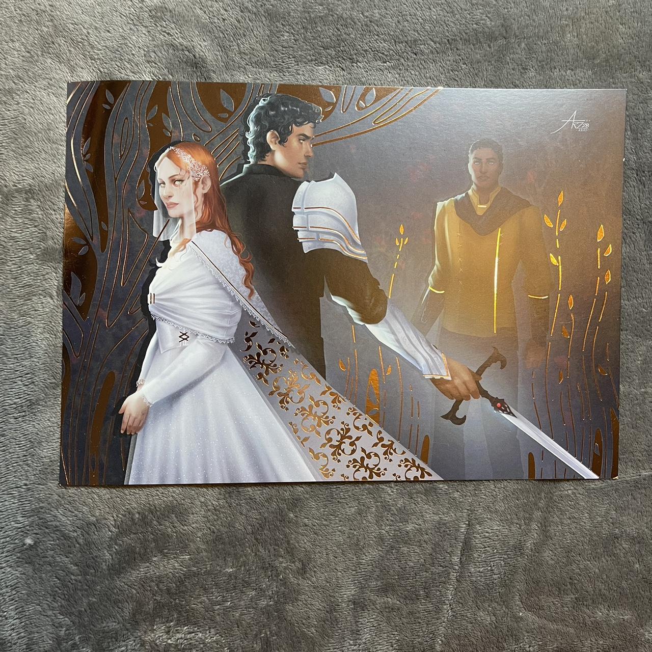 From Blood and Ash art print DM me for more info... - Depop