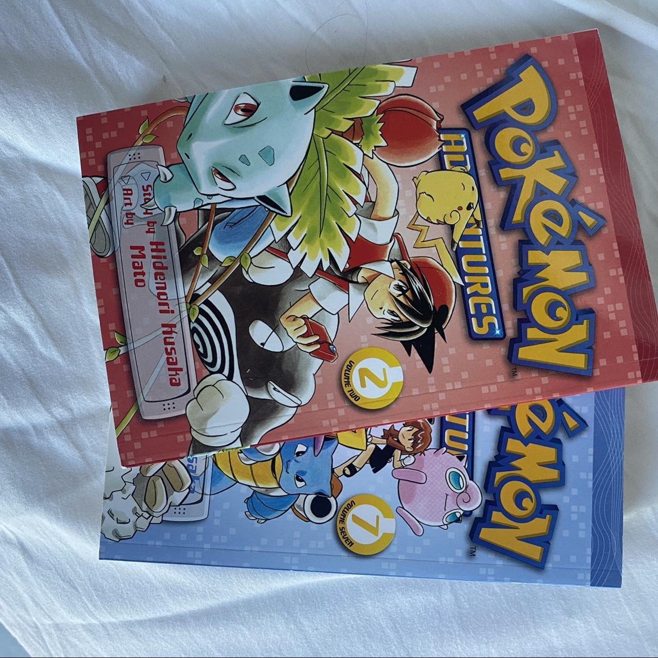 Original Pokémon Manga, Vol 2 + Vol 7 Perfect... - Depop